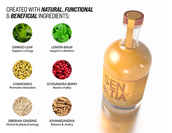 SENTIA GABA Gold 500ml – Sentia Spirits US